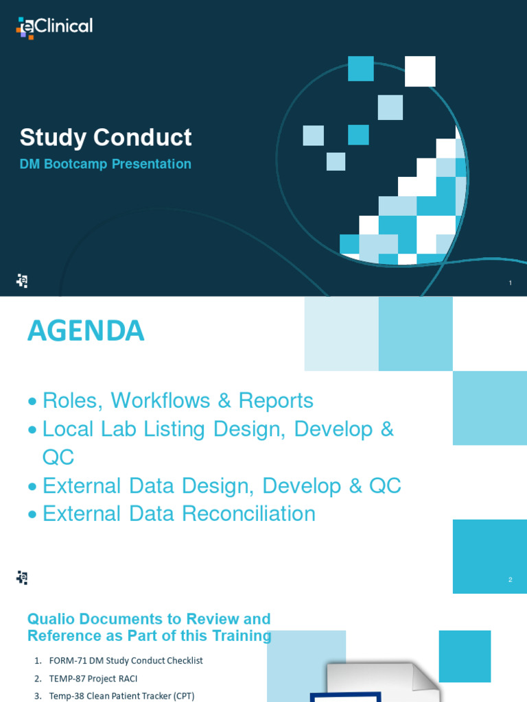 Study Conduct: DM Bootcamp Presentation | PDF | Information Science ...