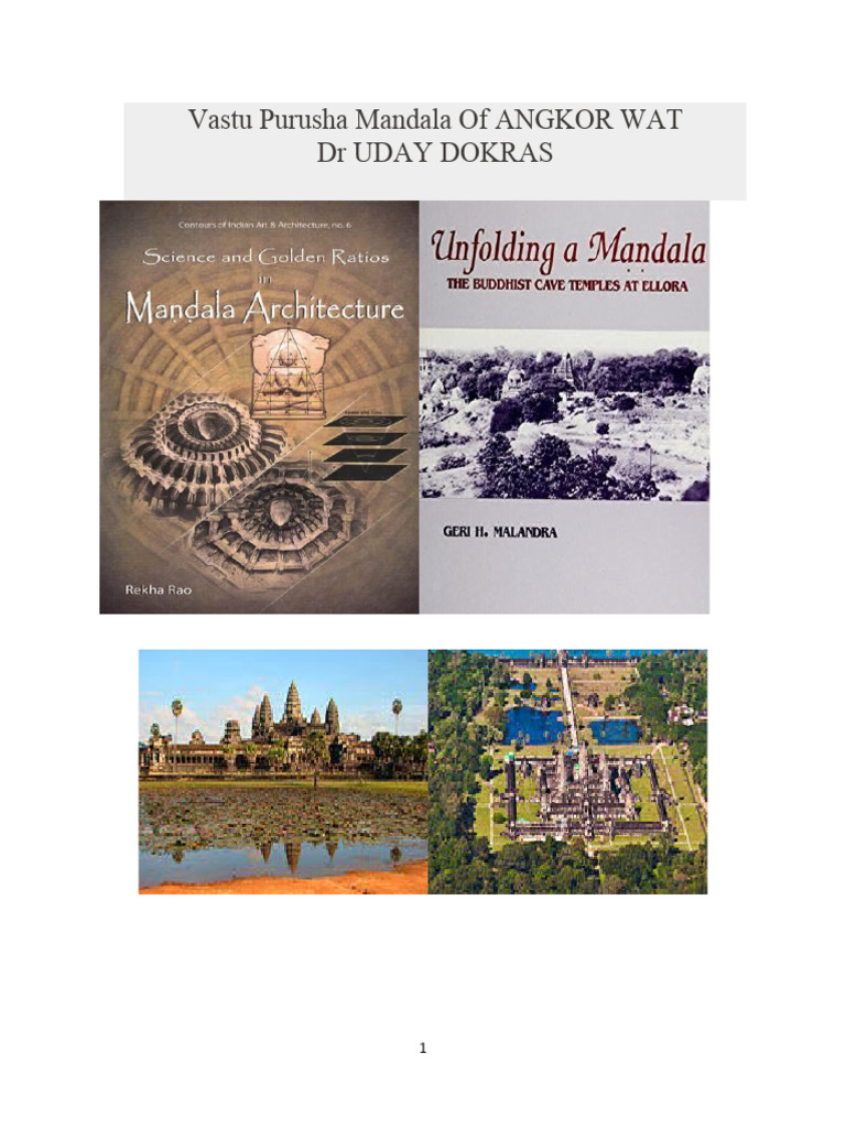 Vastu Purusha Mandala of ANGKOR WAT | PDF