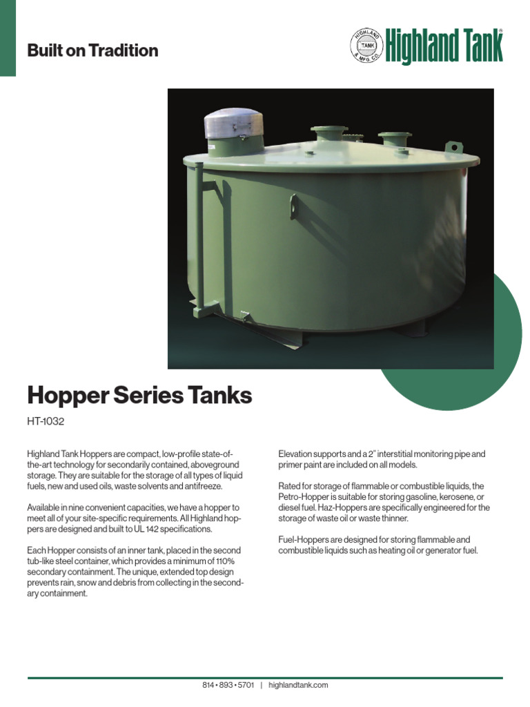 G LIT Hopper-Series | PDF | Heating Oil | Fuels