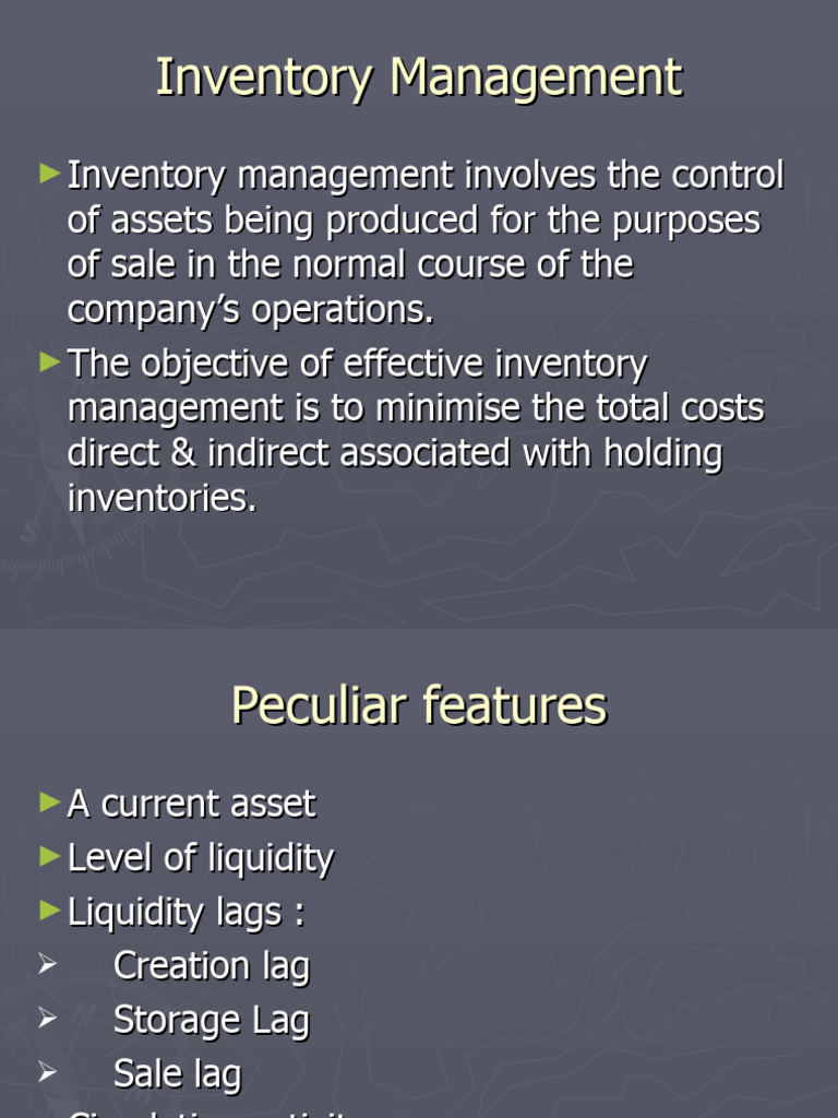 Inv MGMT | PDF | Inventory | Business Economics