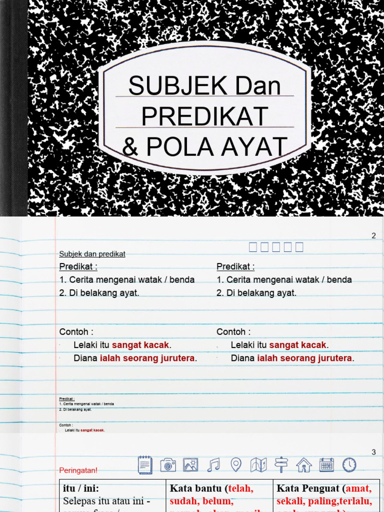 Subjek Predikat Dan Pola Ayat | PDF
