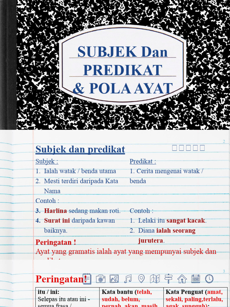 Subjek Predikat Dan Pola Ayat | PDF