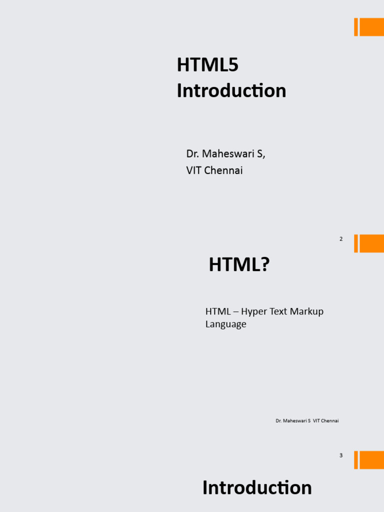 1-HTML Basics-05-01-2024 | PDF | Html Element | Html