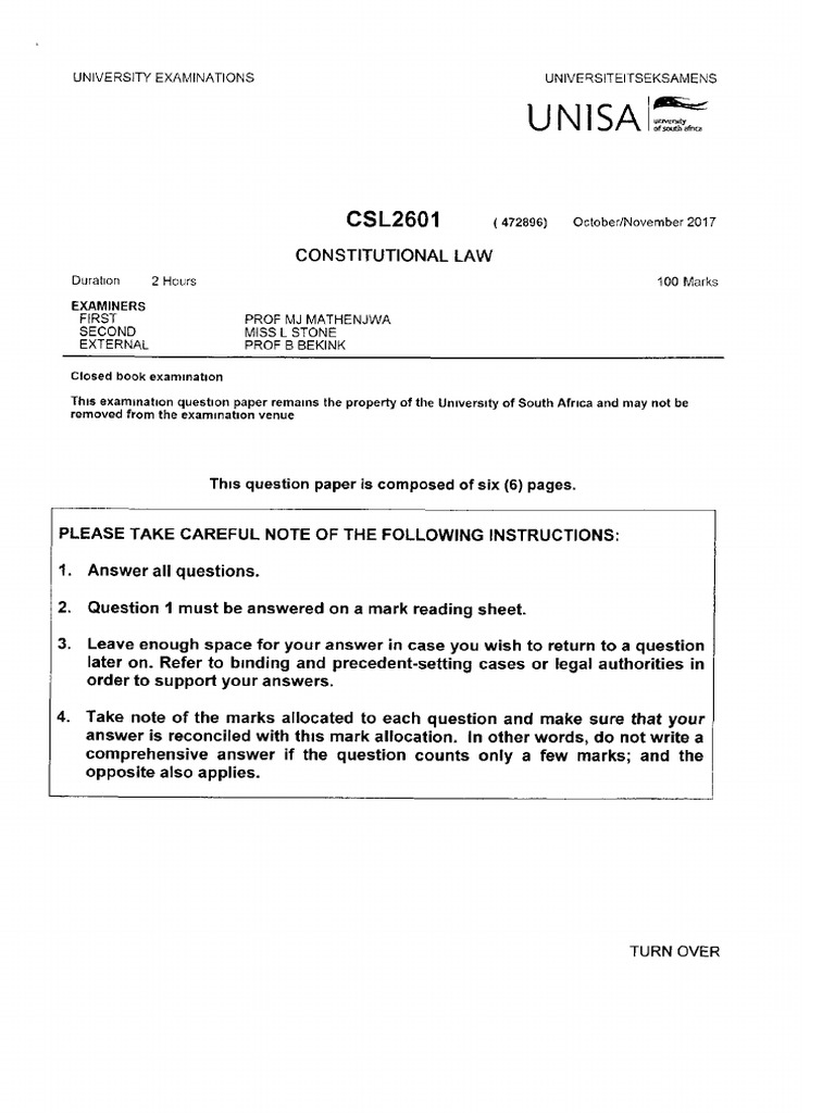 CSL2601 2017 10 e 1 | PDF