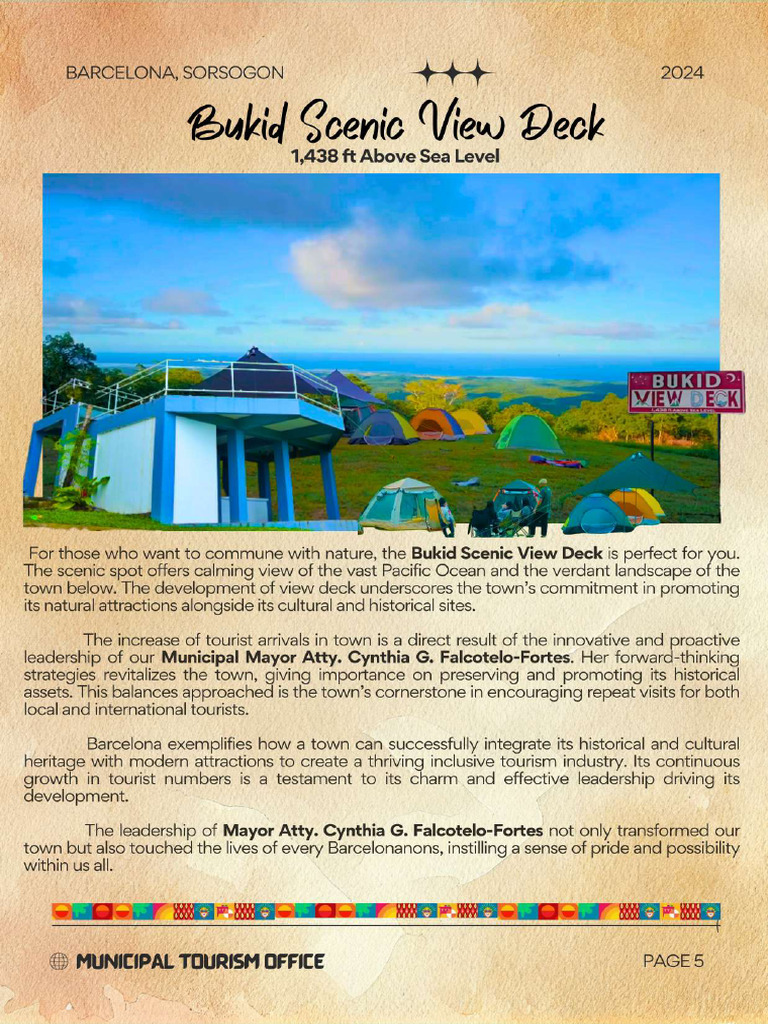 The Bukid Scenic Viewdeck | PDF
