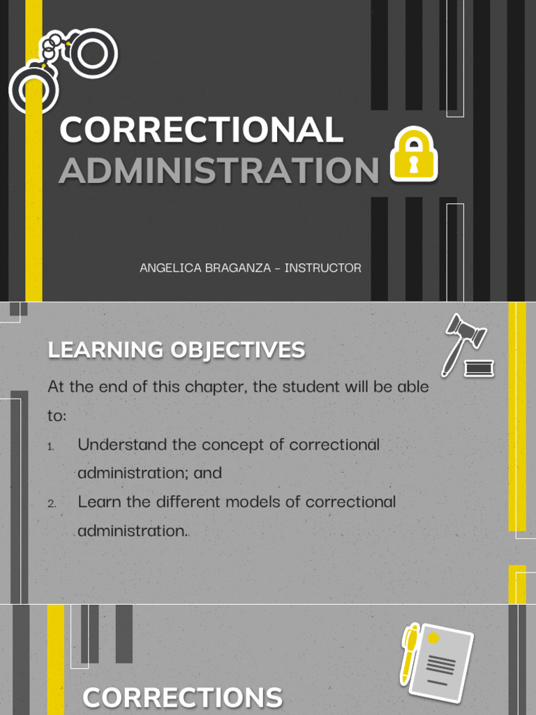 Chapter 4 Correctional Administration | PDF | Pardon | Parole