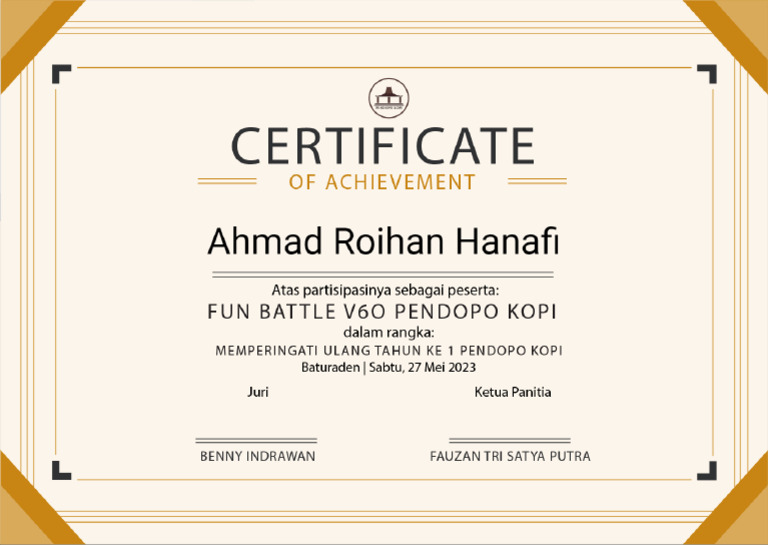 Ahmad Roihan Hanafi | PDF