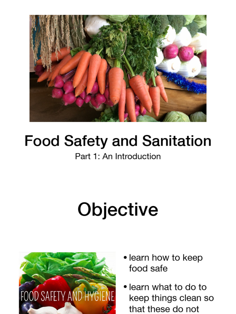 Food Safety and Sanitation Guide | PDF | Bacteria | Refrigerator