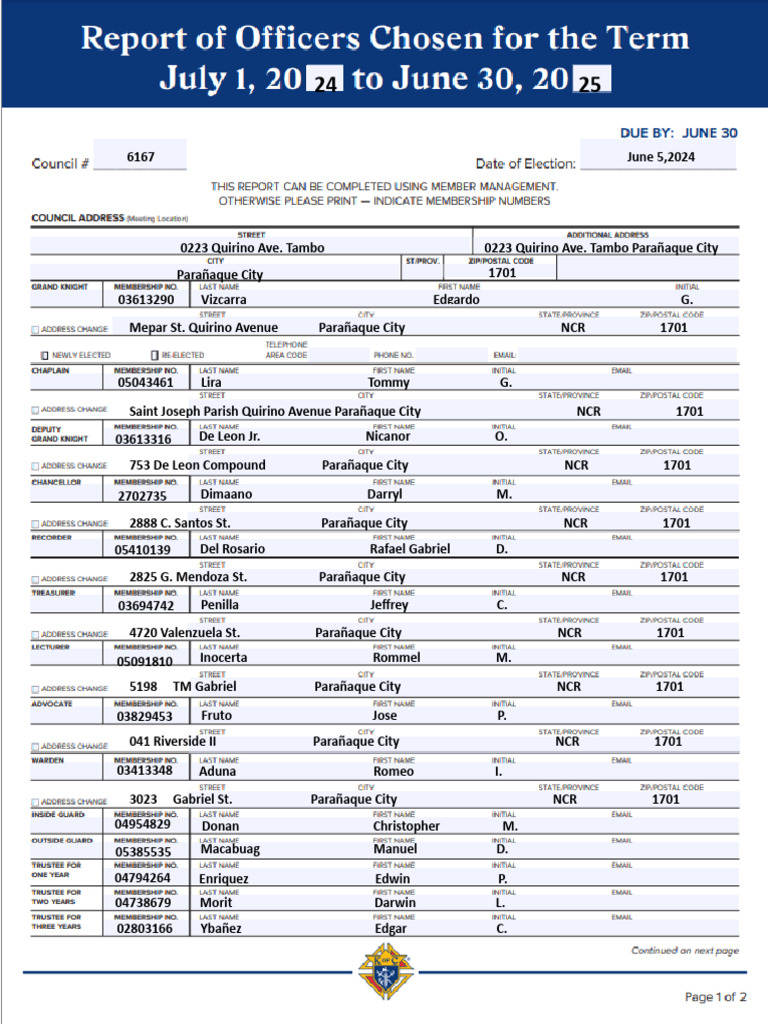 Form 185 & Form 1365 (2024) | PDF