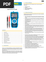 EverStart Digital Multimeter 10709WDI | PDF