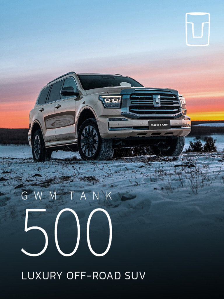 Tank 500 Brochure | PDF | Four Wheel Drive | Car