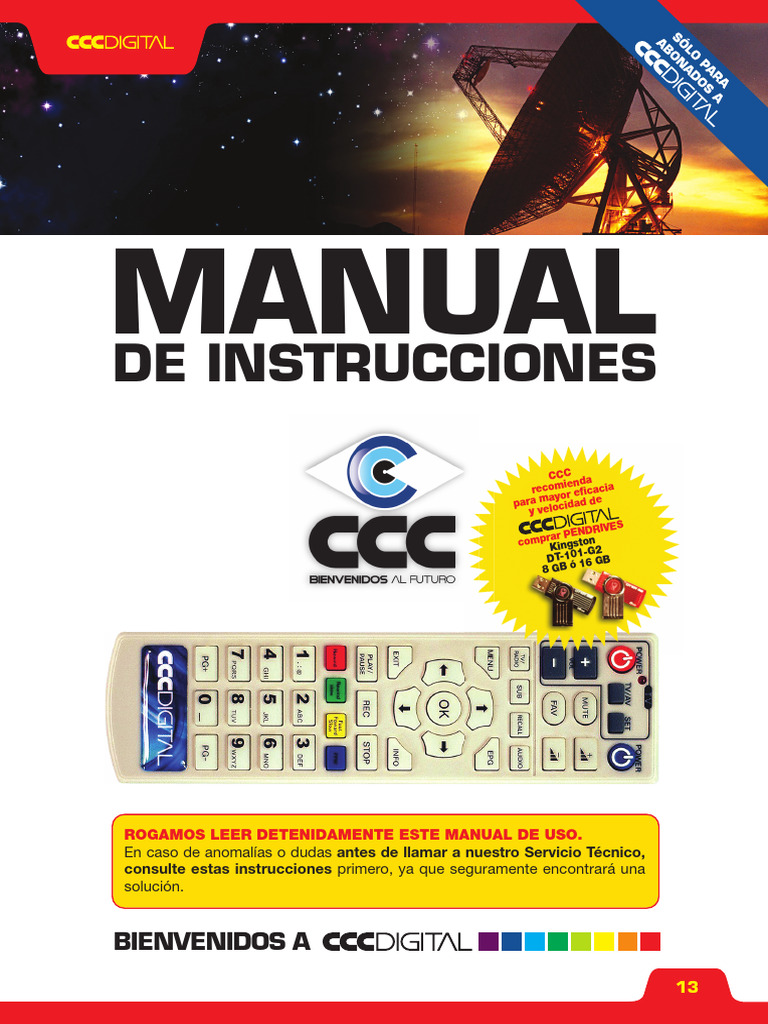 Manual CCC Digital | PDF | Memoria USB