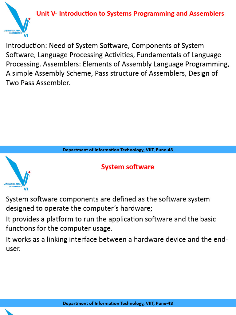 OSSP Unit 5 Presentation | PDF | Assembly Language | Computer Program