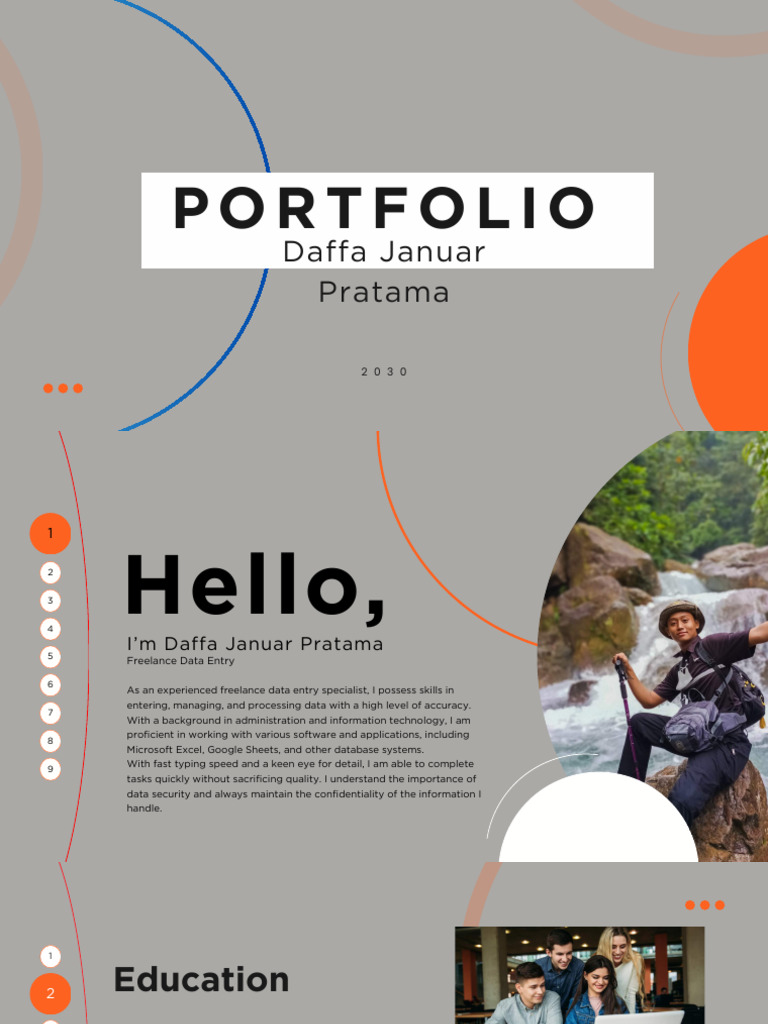 Portofolio Data Entry Dikompresi Pdf Application Software Software