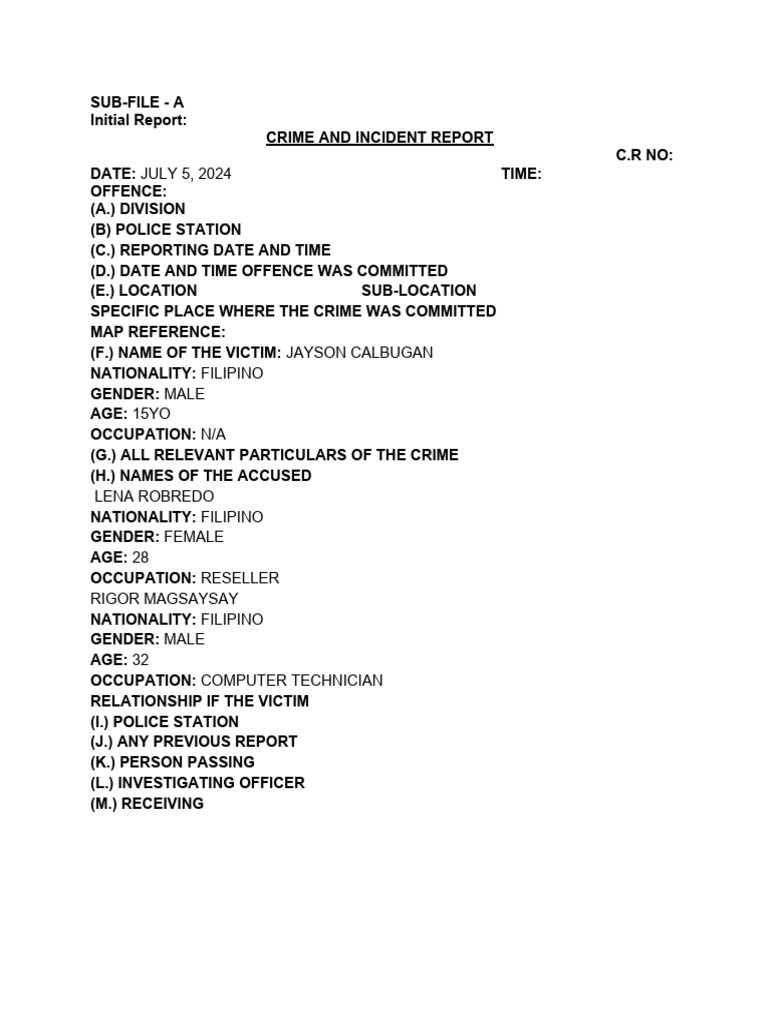 CASEFILE | PDF | Affidavit