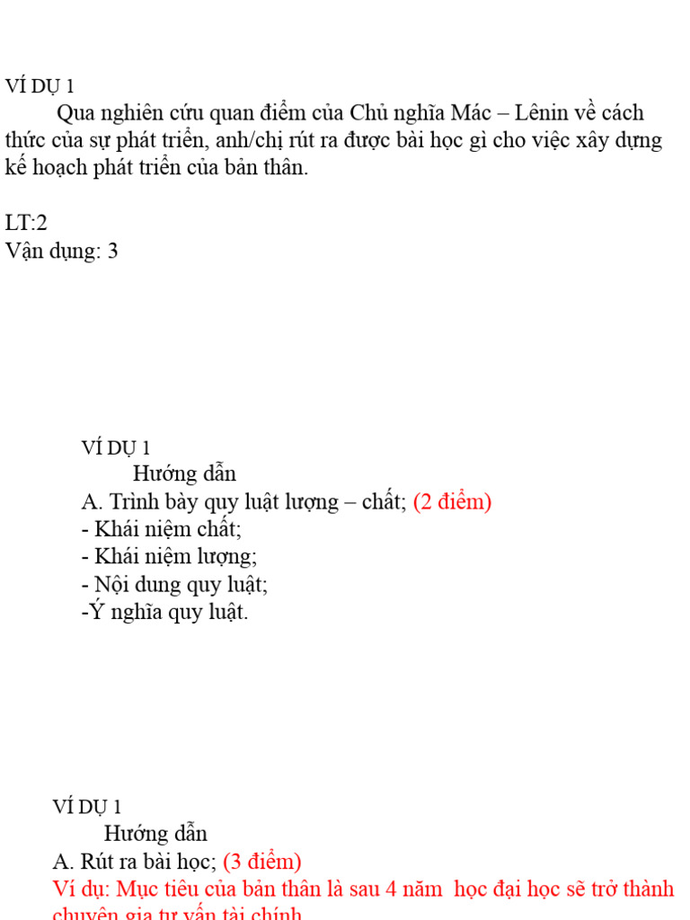 Cach-lam-bai-SV | PDF