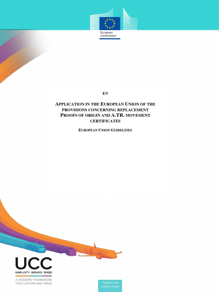 Movement Certificates en | PDF | European Union | Government