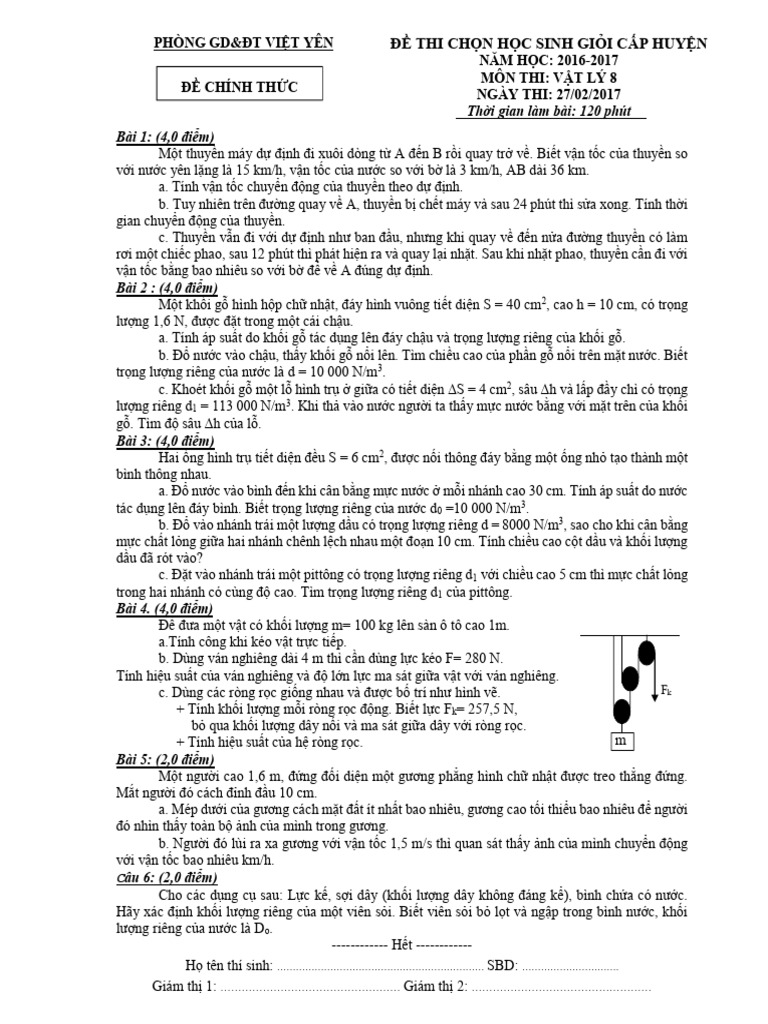 De Thi Chon HSG | PDF