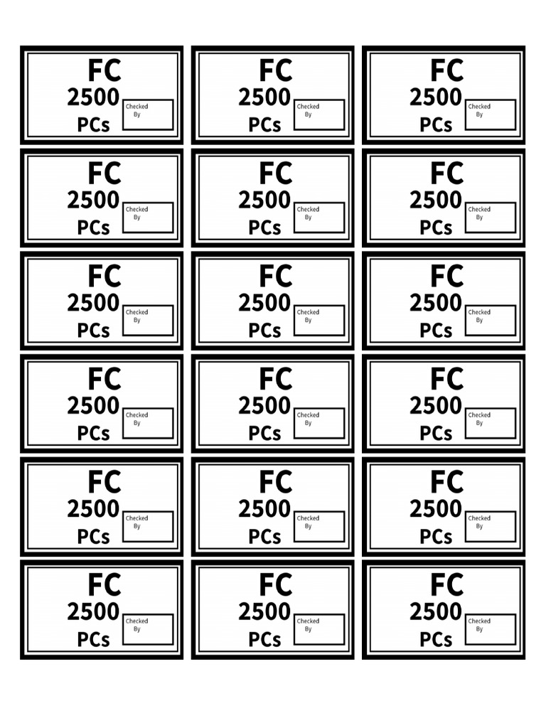 FC 2500 | PDF