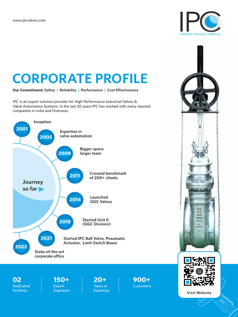 IPBR Company Profile | PDF | Valve | Automation
