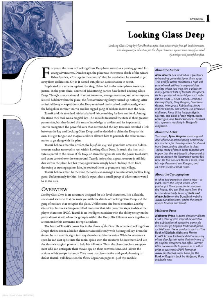 MalP LookingGlassDeep | PDF MalP LookingGlassDeep | PDF