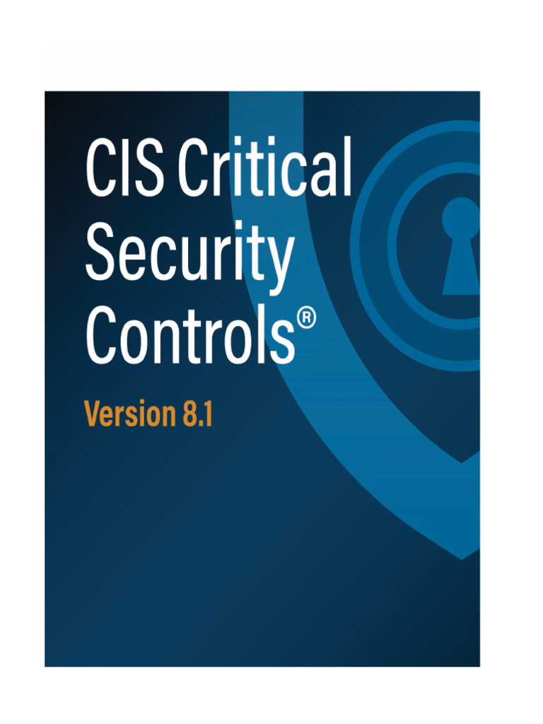 CIS Controls Version 8.1!6!24 2024 | PDF | Computer Network | Computer Security