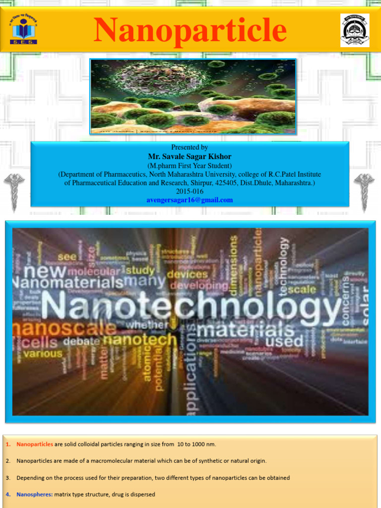 Nanoparticle 151128061718 Lva1 App6892 | PDF | Nanoparticle | Nanotechnology