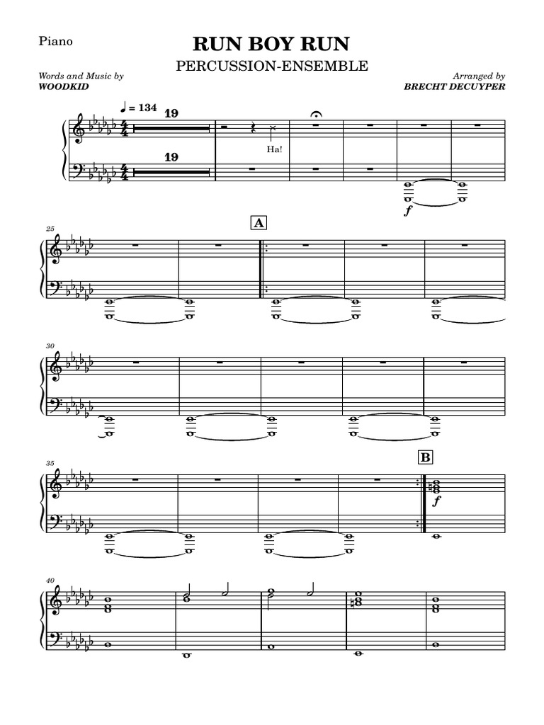 Run_Boy_Run-Piano | PDF