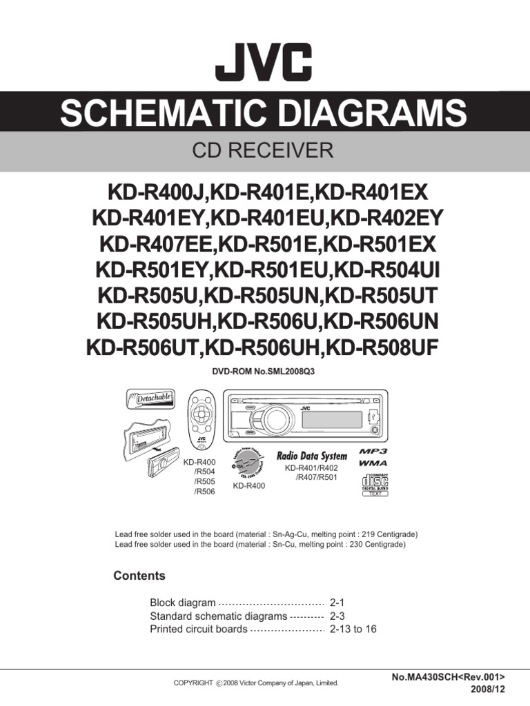 Schematic Diagrams: CD Receiver | PDF | Electronic Engineering ...