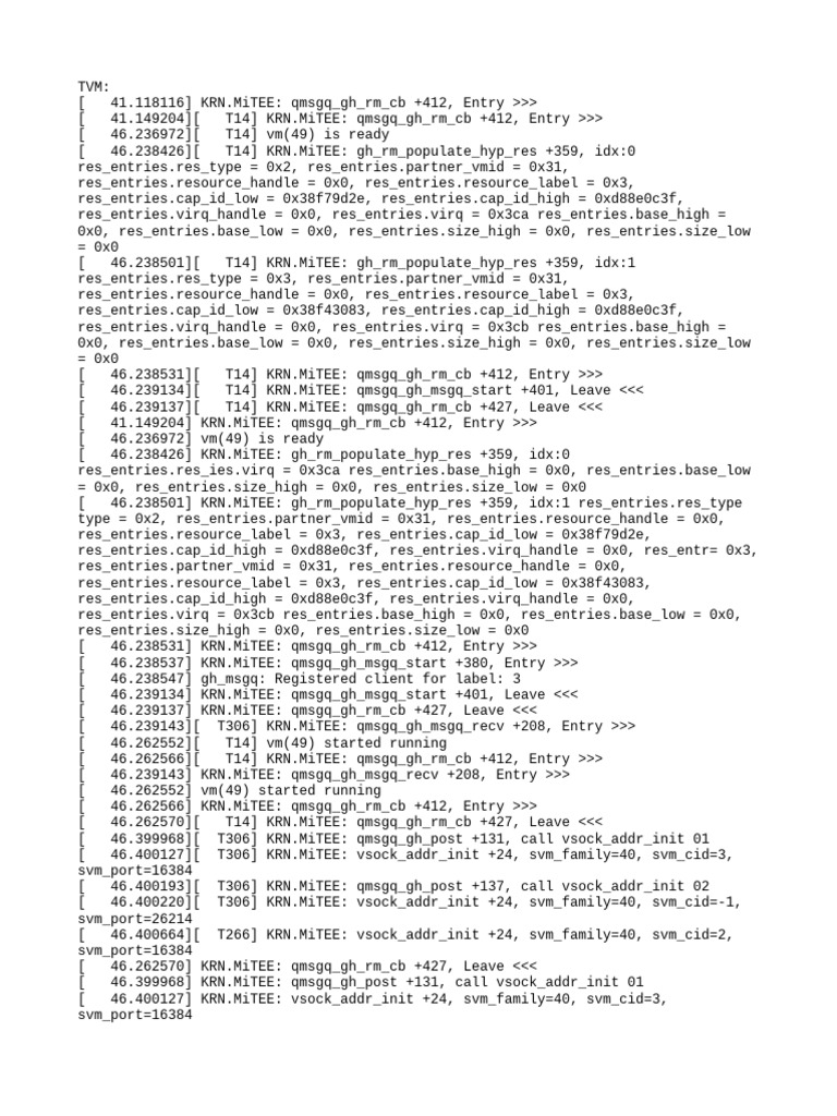 tui_log2 | PDF | Operating System Technology | Computer Architecture