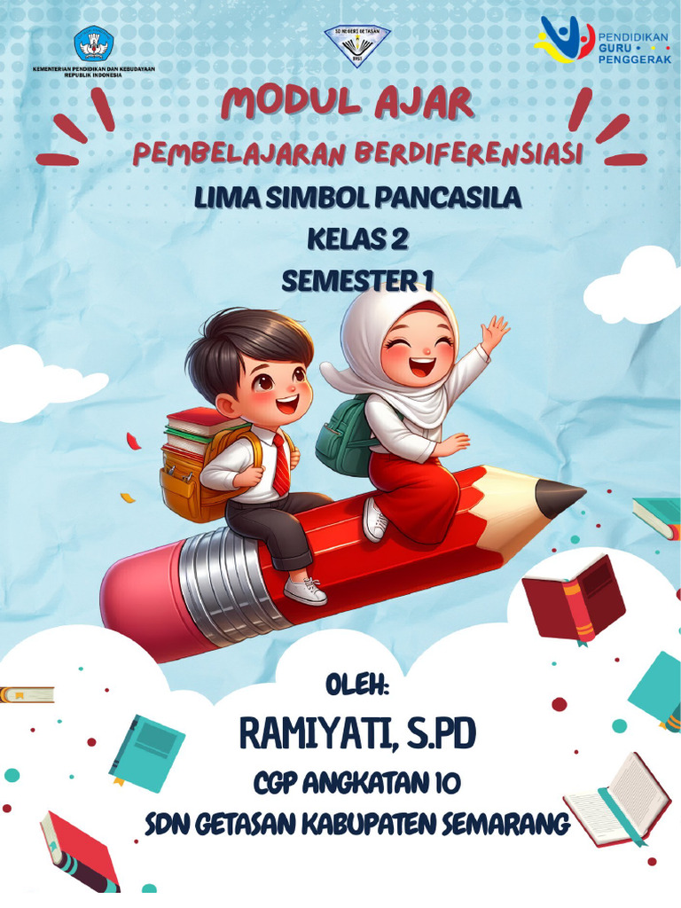 MODUL AJAR BERDIFERENSIASI KELAS 2 | PDF