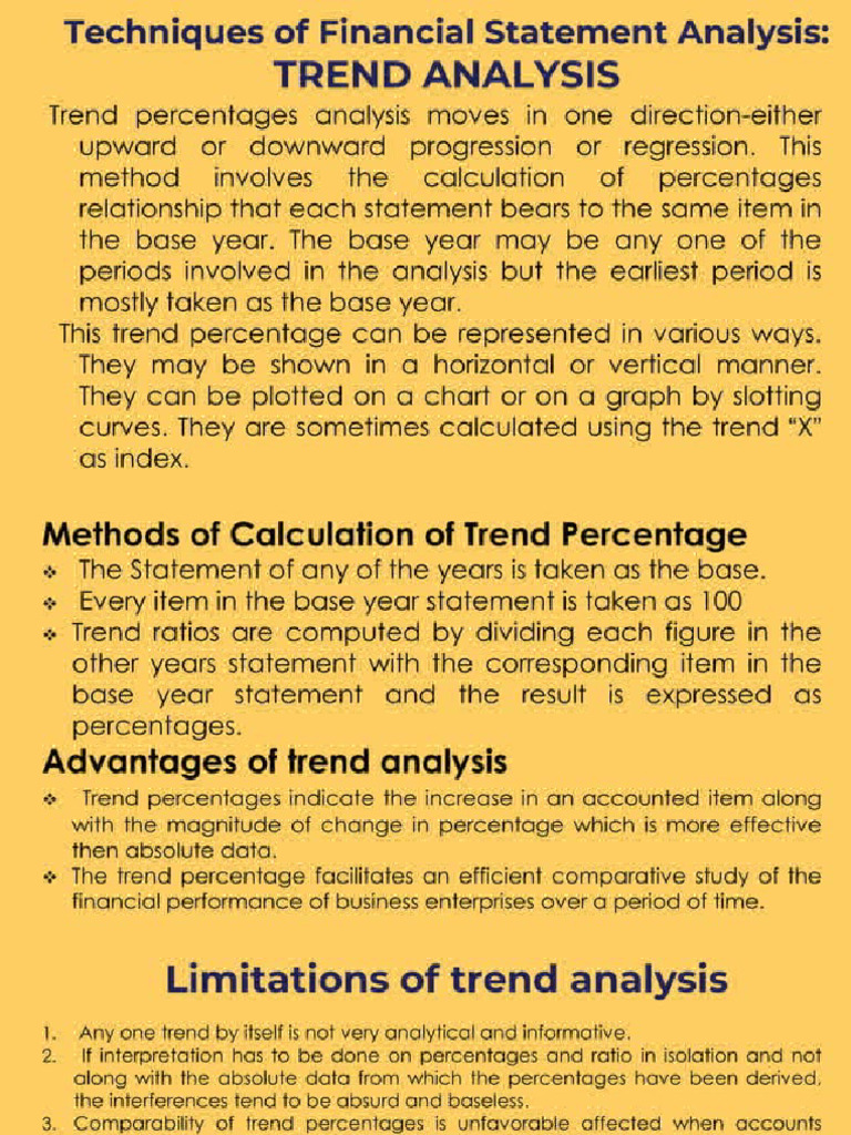 Trend-Analysis - Unit 1 | PDF