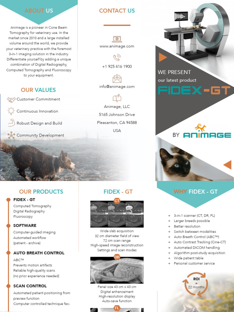 Fidex GTBrochure | PDF | Ct Scan | Medical Imaging