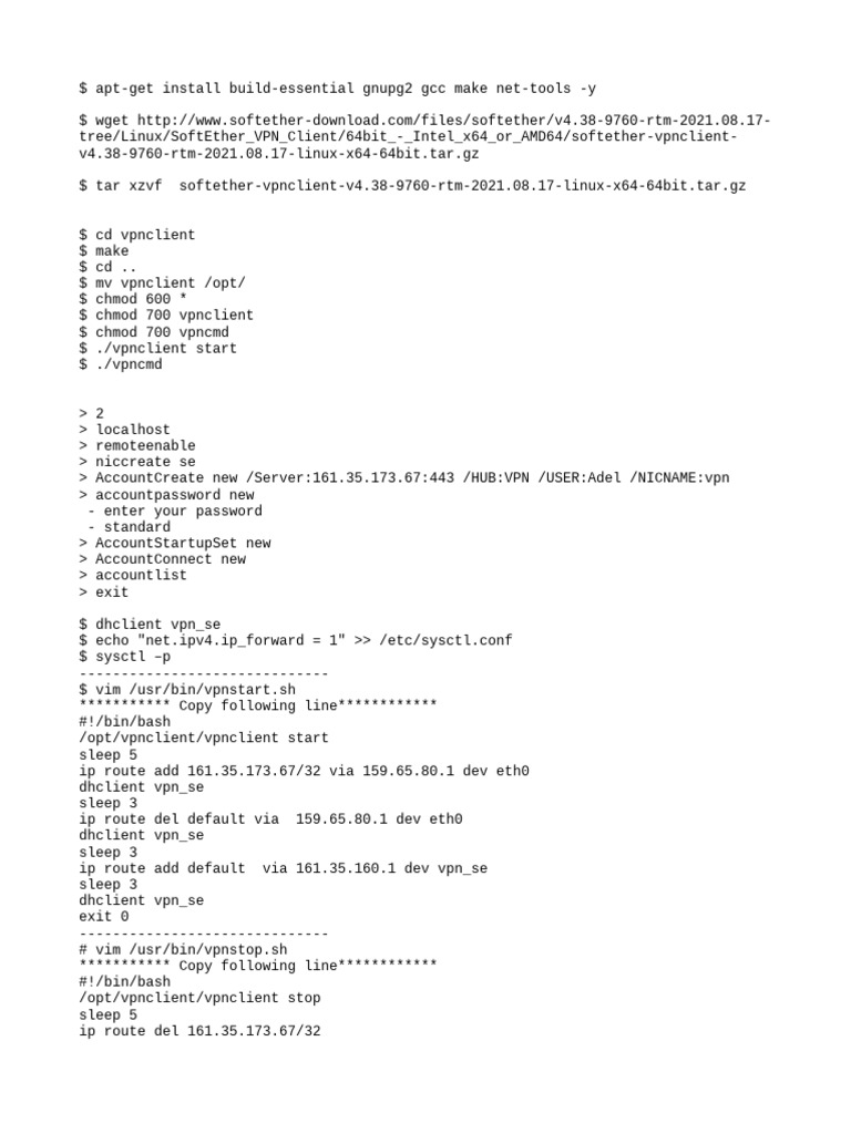 SSTP Client UBUNTU Hafiz Working1 | PDF