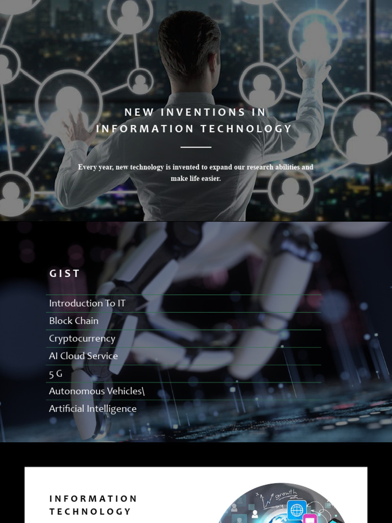 New Inventions in Information Technology | PDF | Cryptocurrency ...