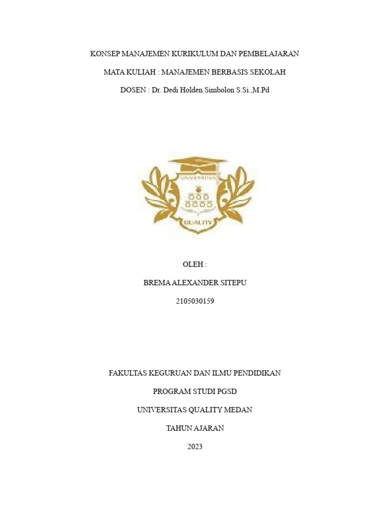 MBS PERT 5 Brema | PDF | Karier & Perkembangan