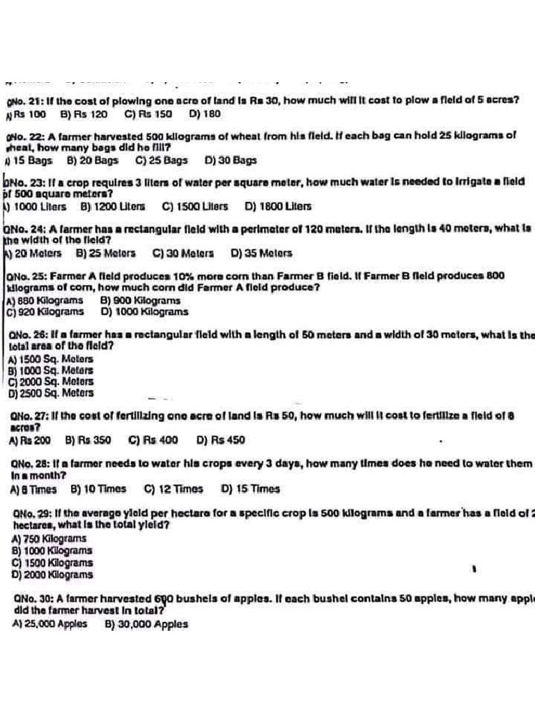 Today Ots ZTBL Og-3 Paper | PDF