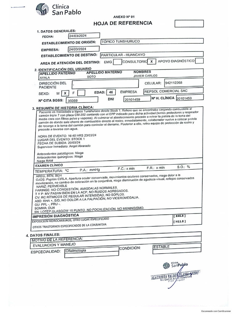 Hoja de Referencia | PDF