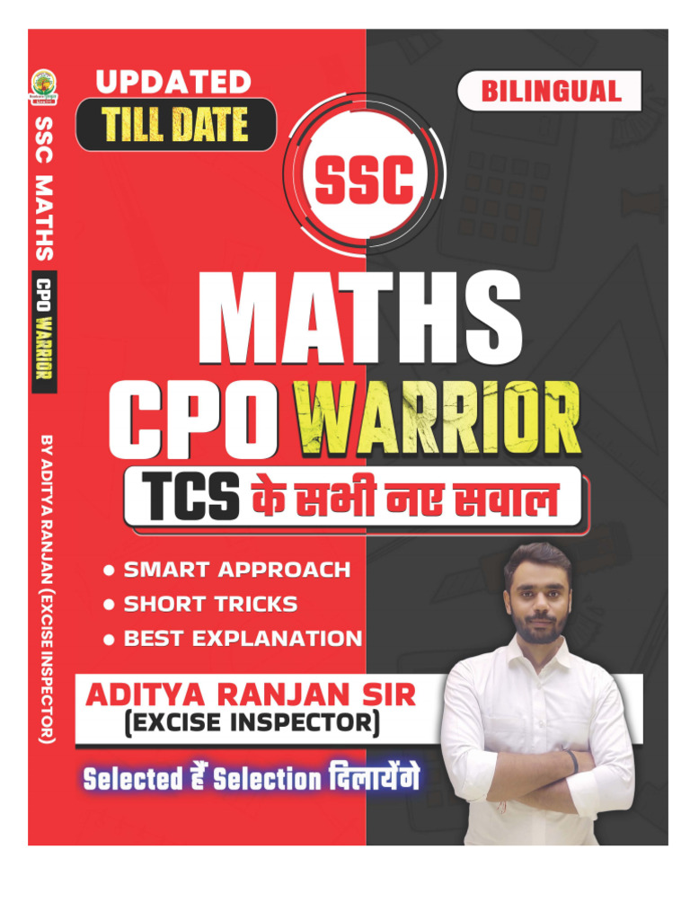 SSC Maths Cpo Warrior Sample | PDF | Mathematics | Freedom Of ...