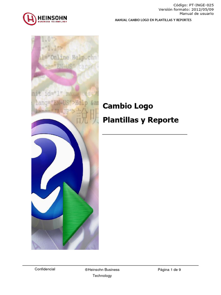 Manual Cambio Plantillas Logo | PDF | Informática | Software