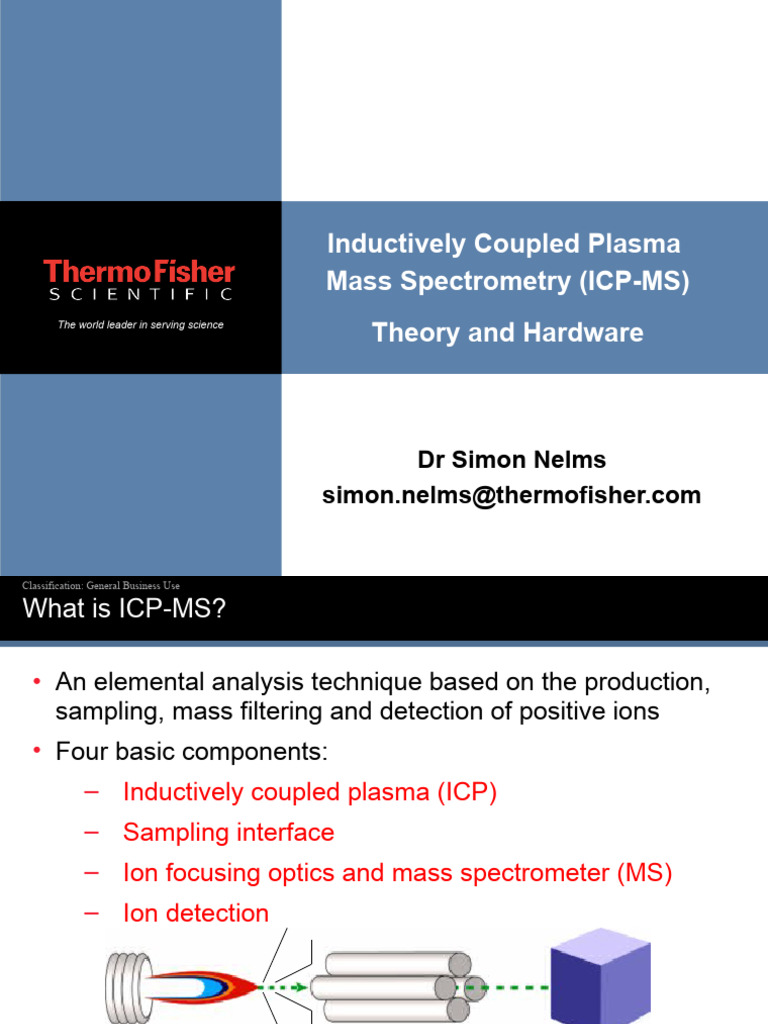 ICP-MS Theory and Hardware Overview | PDF | Physical Sciences ...