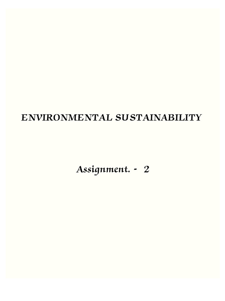 ES Assignment 2 | PDF