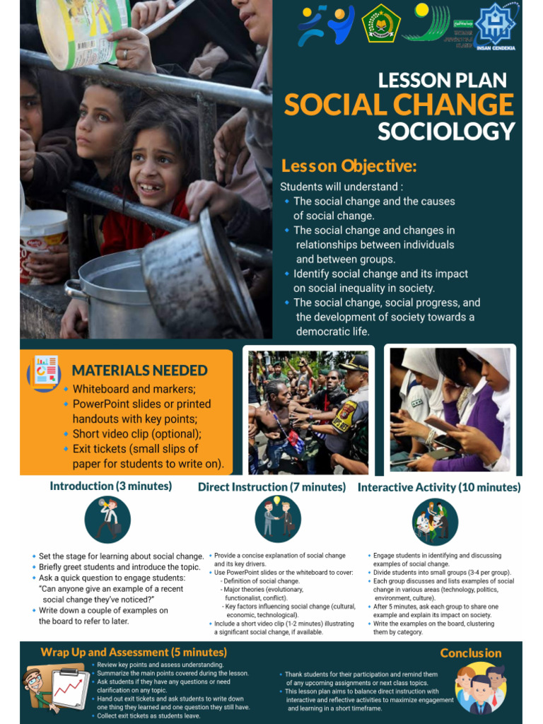 Lesson Plan - Social Change Xii | PDF