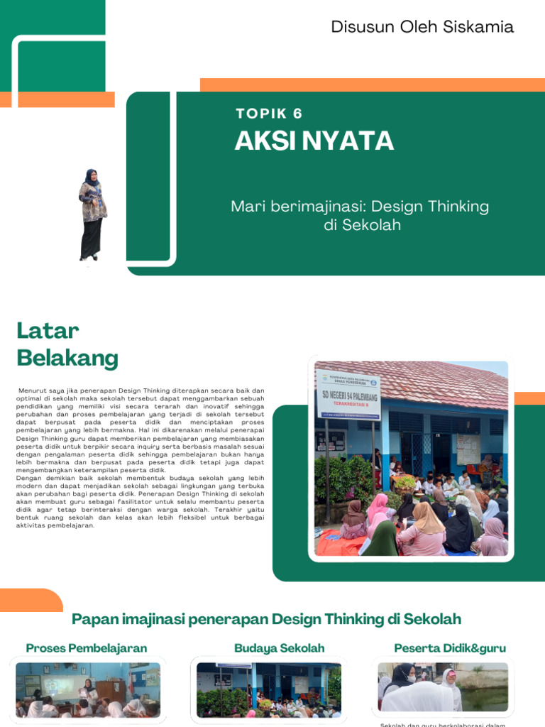 Topik 6 Design Thinking Aksi Nyata | PDF