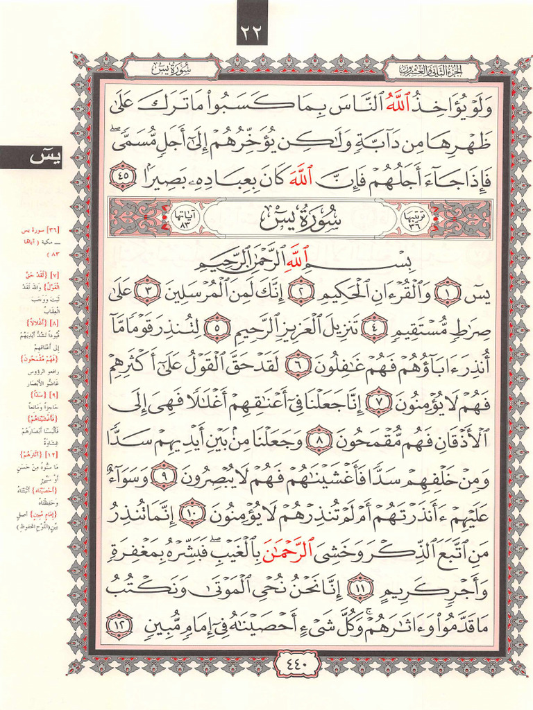 Surah Yaseen | PDF