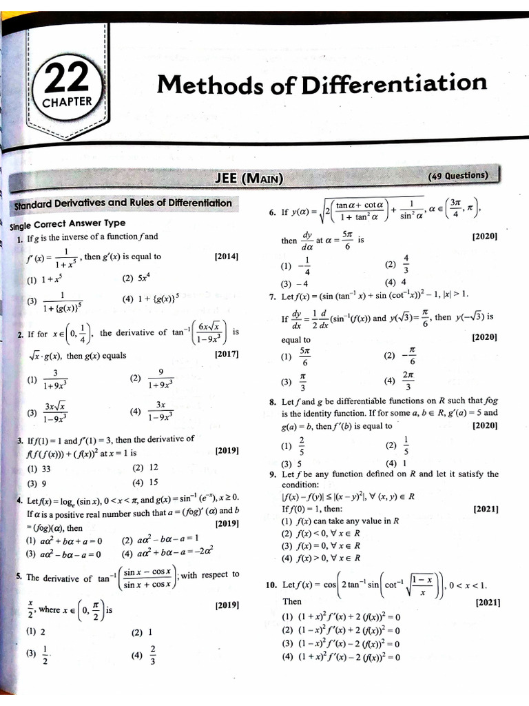 Pyqs FLCD, Itf, Mod, Aod, II, Di, Ar, De, Mat, Det | PDF