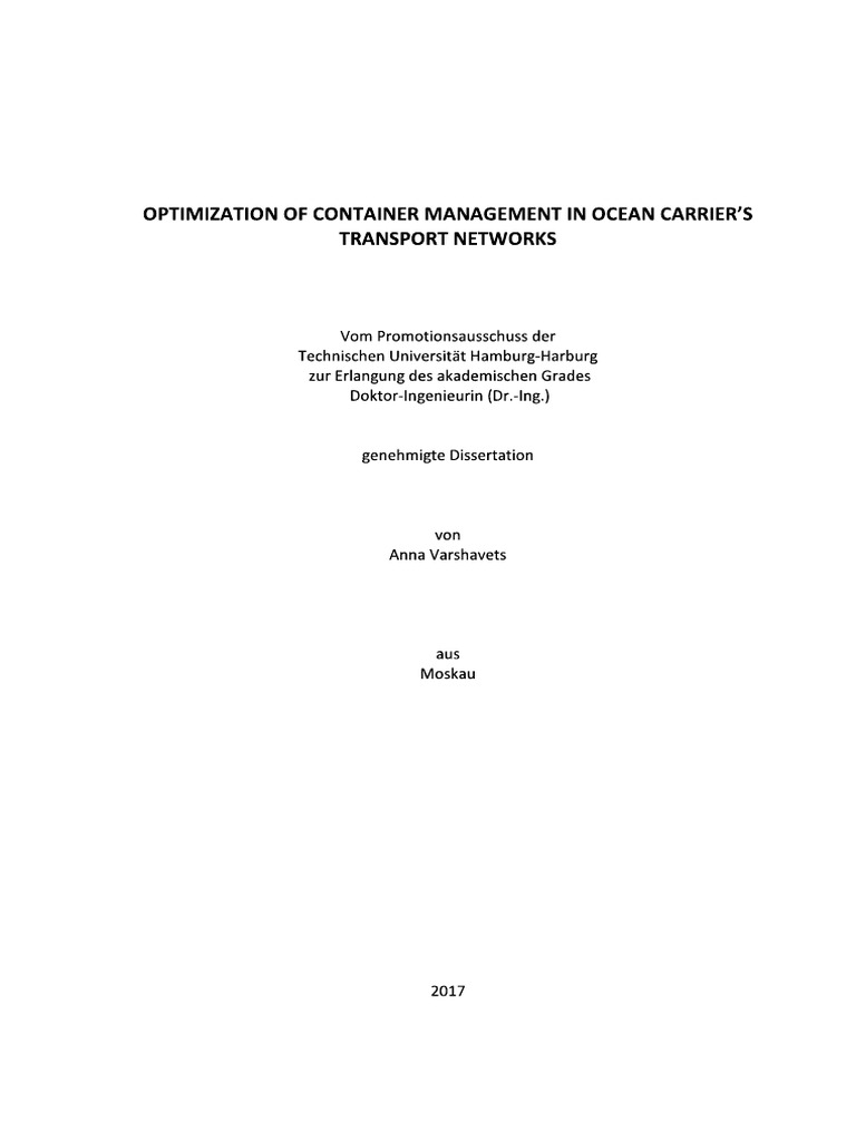 PHD Thesis | PDF