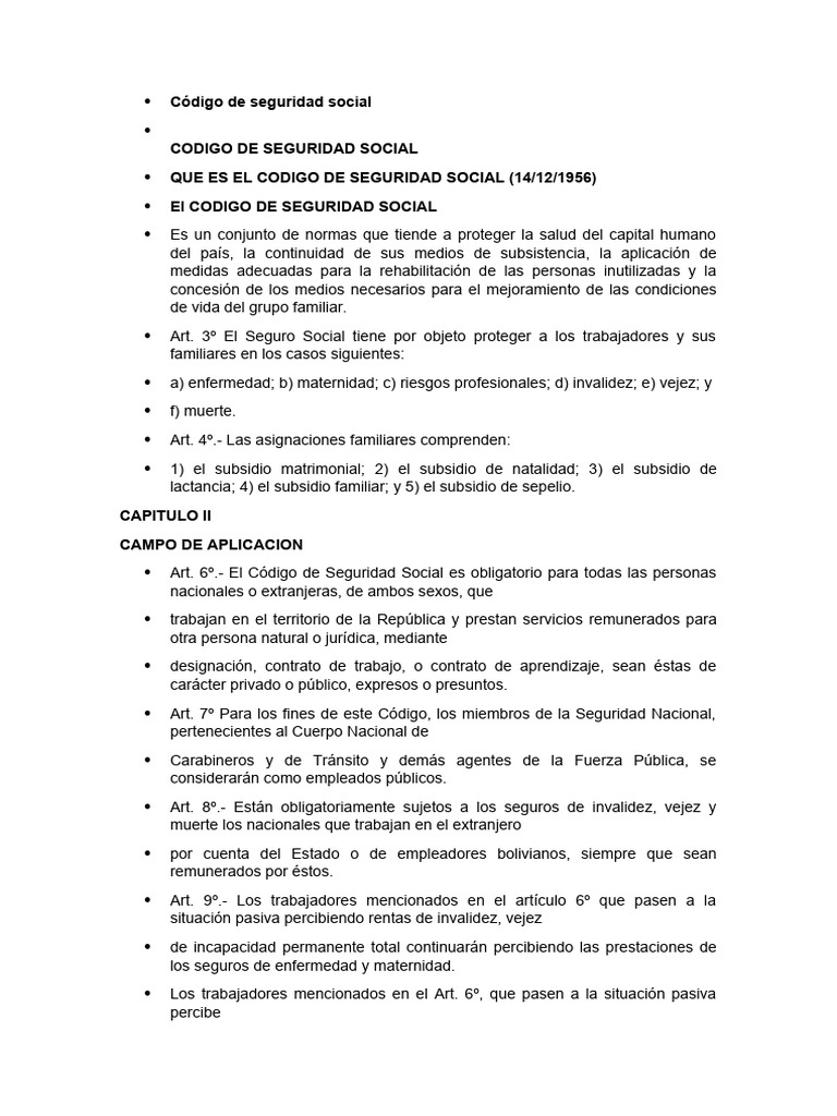 Código de seguridad social (1) | Descargar gratis PDF | Salario | Seguro