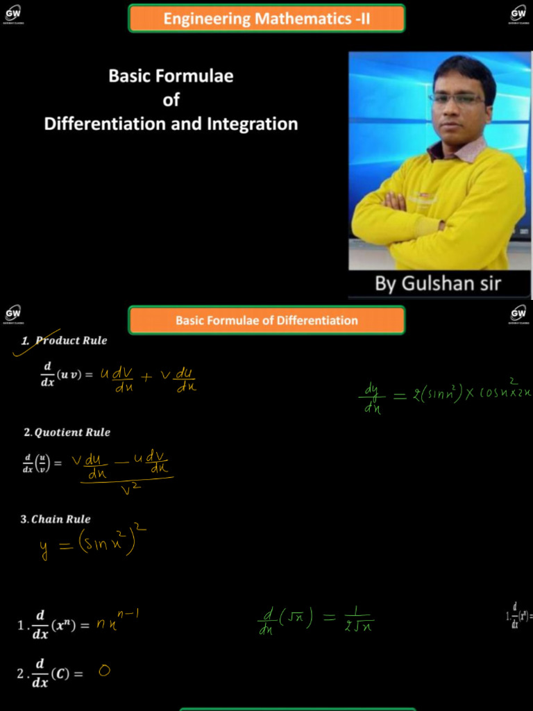 Maths-2 Imp Formulae_240515_230013 | PDF