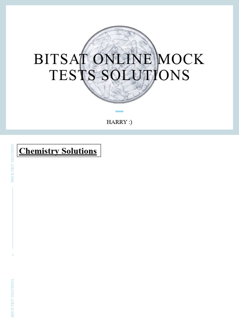 Mock Solutions | PDF